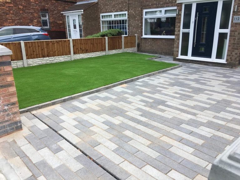 Paving block model ini terlihat seperti potongan kayu yang tersusun ...