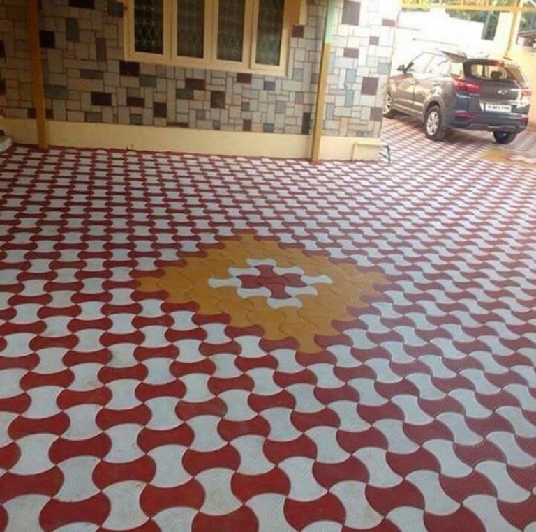 Halaman rumahmu bisa dilapisi dengan paving block jenis round dumble ...