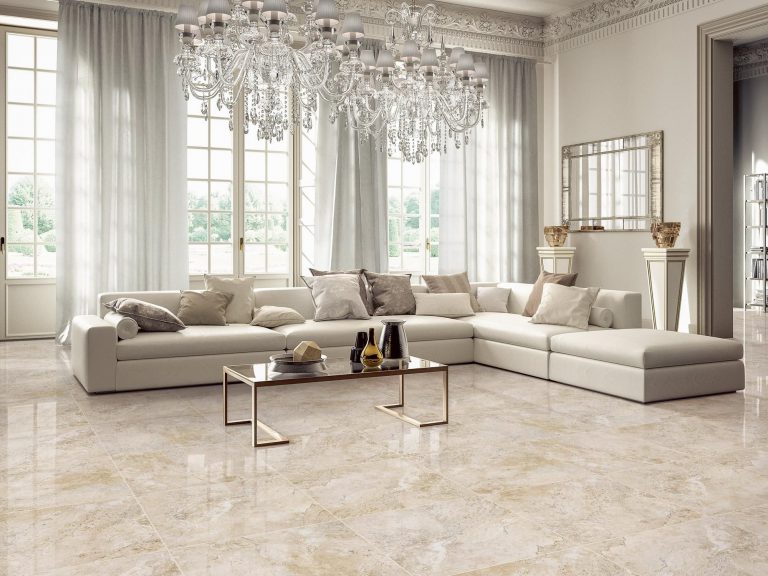 Ubin granit bercorak shabby yang merupakan kombinasi warna soft dan ...