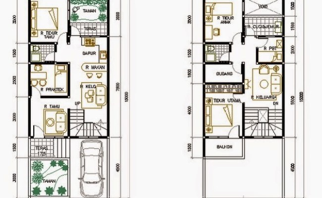 Desain Rumah 5x10 Minimalis